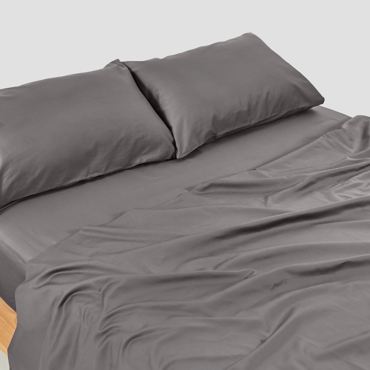 Classic Stone Flat Sheet | Luxury Organic Cotton Bed sheet | SOJAO Thailand